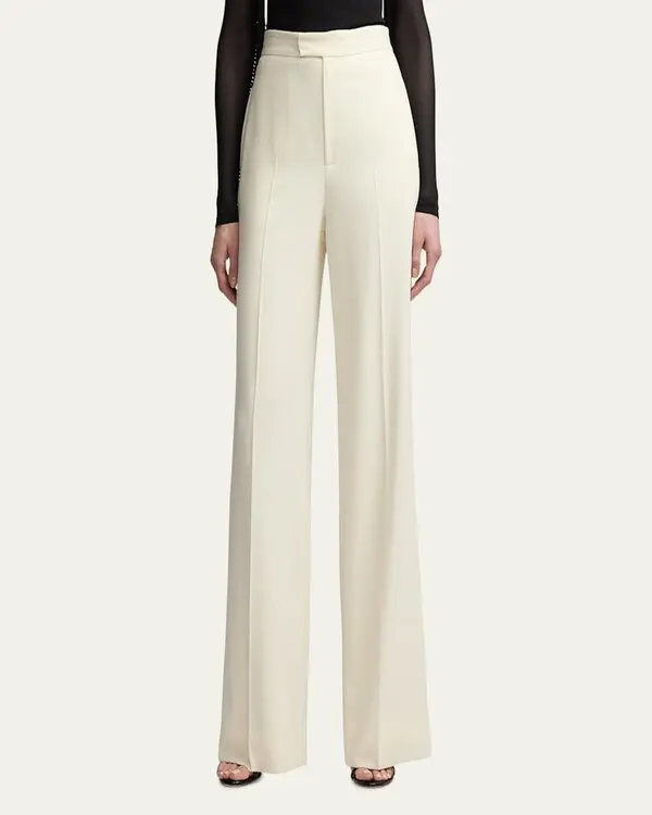 Ralph Lauren Modern Wool Wide-leg Trousers