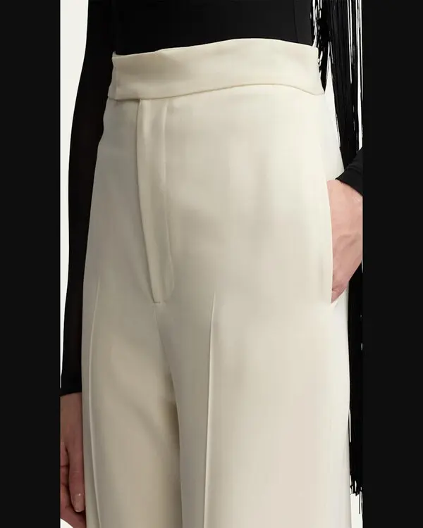 Ralph Lauren Modern Wool Wide-leg Trousers