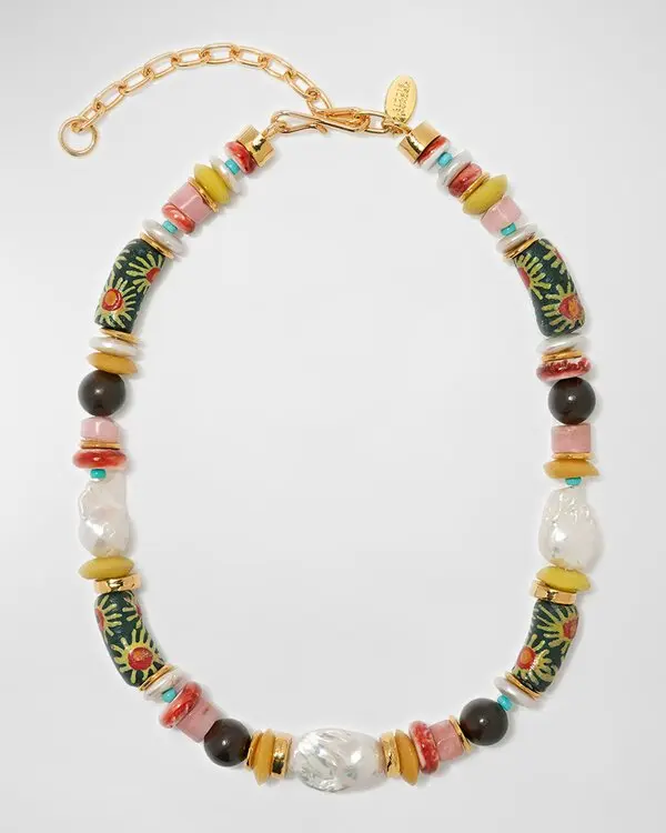 LIZZIE FORTUNATO - Souvenir Necklace In Tropic