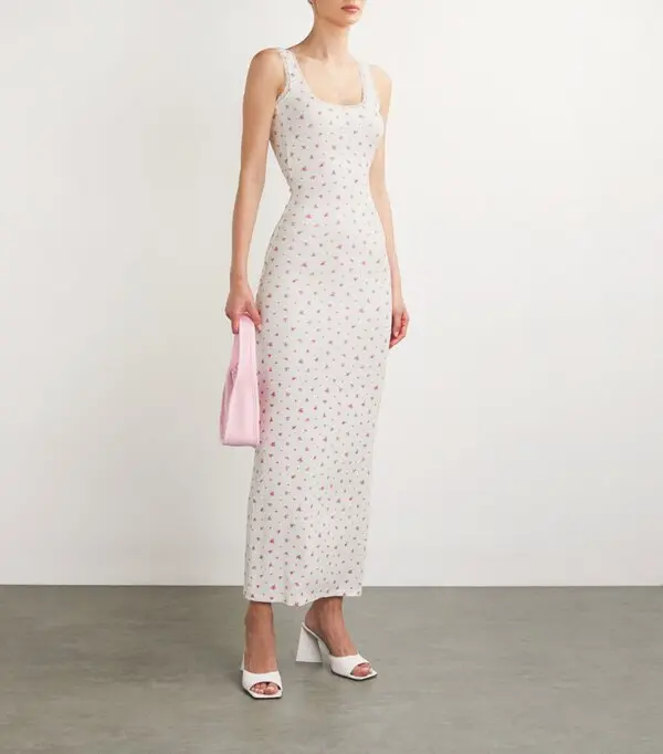 skims pink floral dress New skims dress : r/SKIMSbyKKW