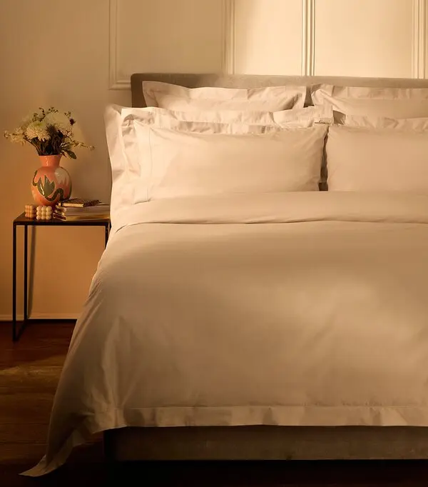 Harrods Chester Oxford Pillowcase Pair - Grey