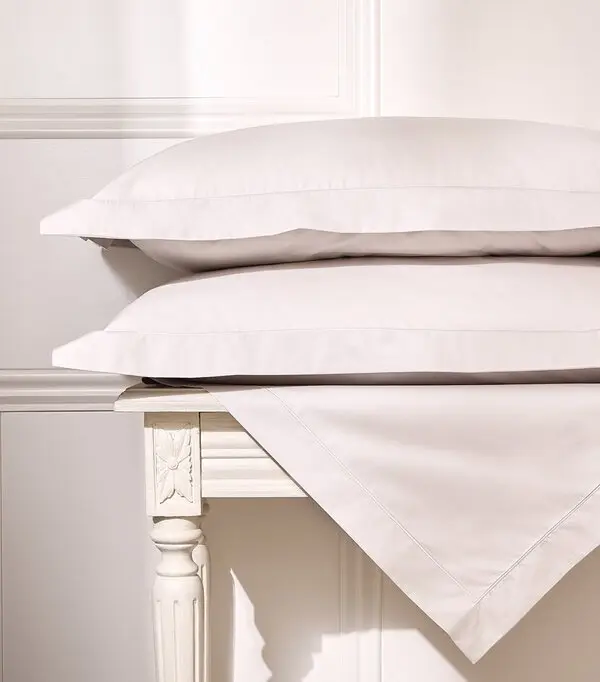 Harrods Chester Oxford Pillowcase Pair - Grey