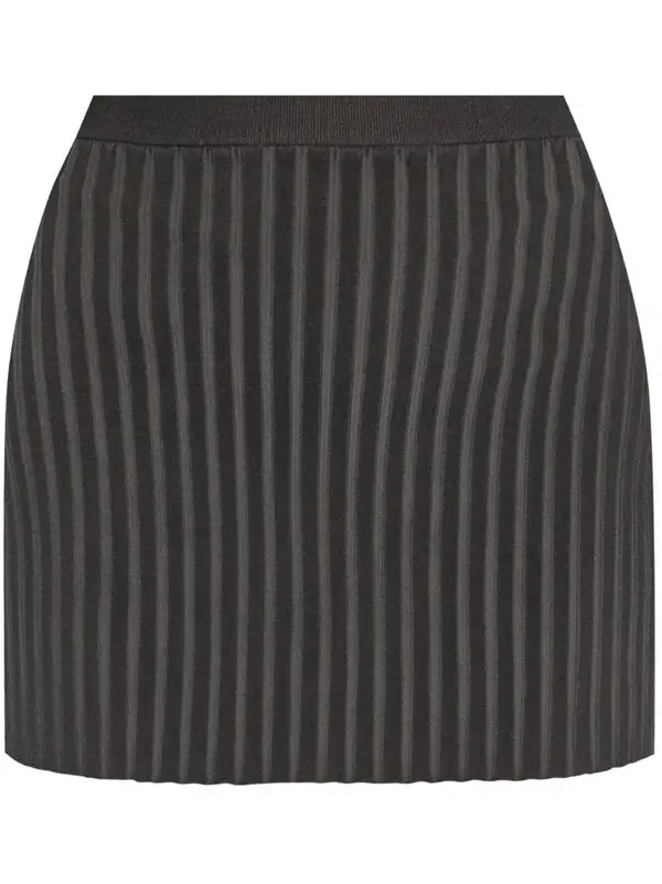 Alexander Wang Ribbed-knit Mini Skirt