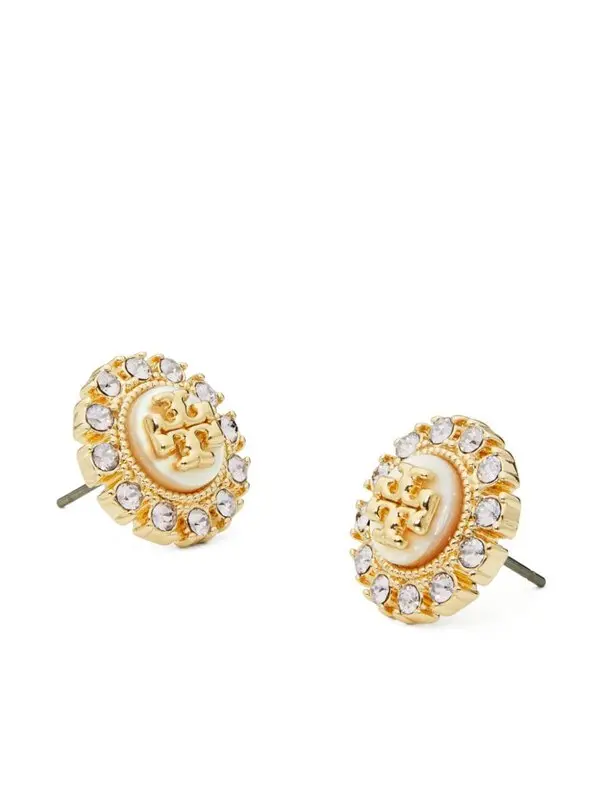 Tory Burch Kira Crystal-embellished Stud Earrings