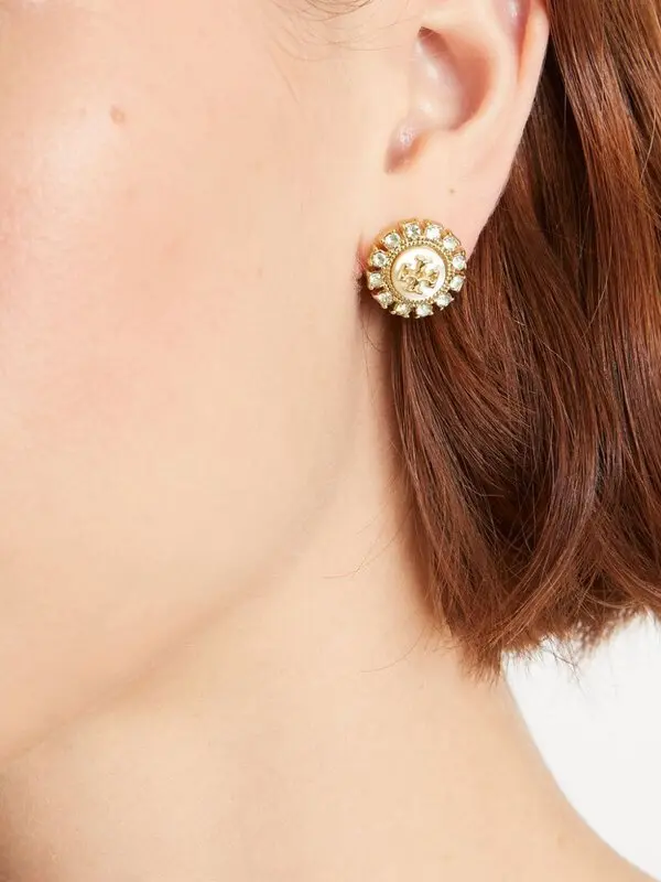 Tory Burch Kira Crystal-embellished Stud Earrings