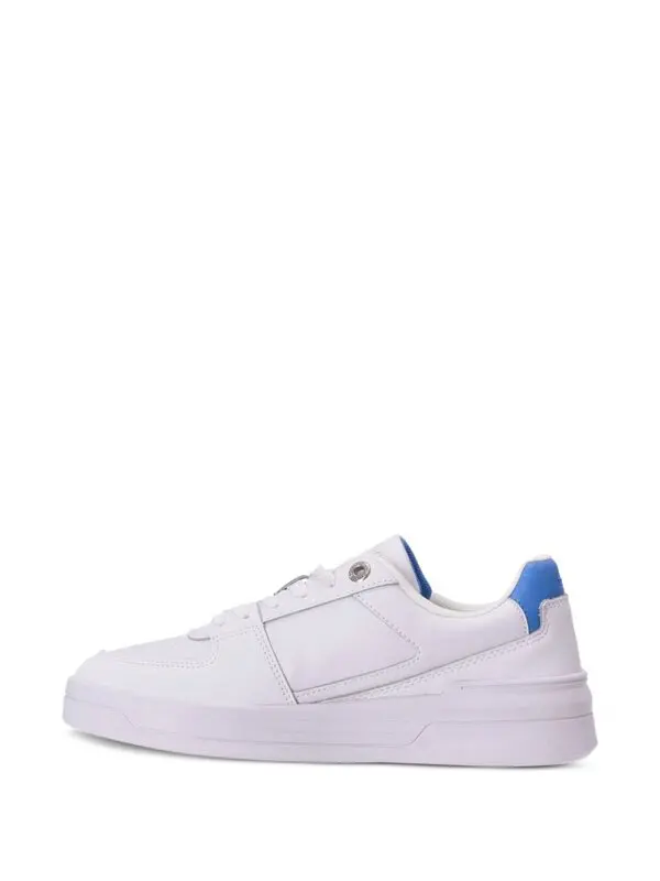 Tommy Hilfiger Flag Basket Panelled Sneakers - White