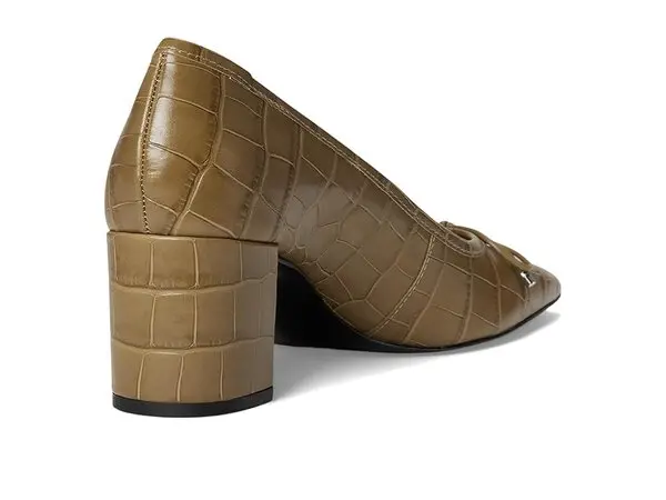 Schutz Arissa Croc Effect Block Heels