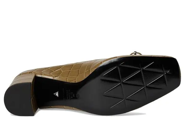 Schutz Arissa Croc Effect Block Heels