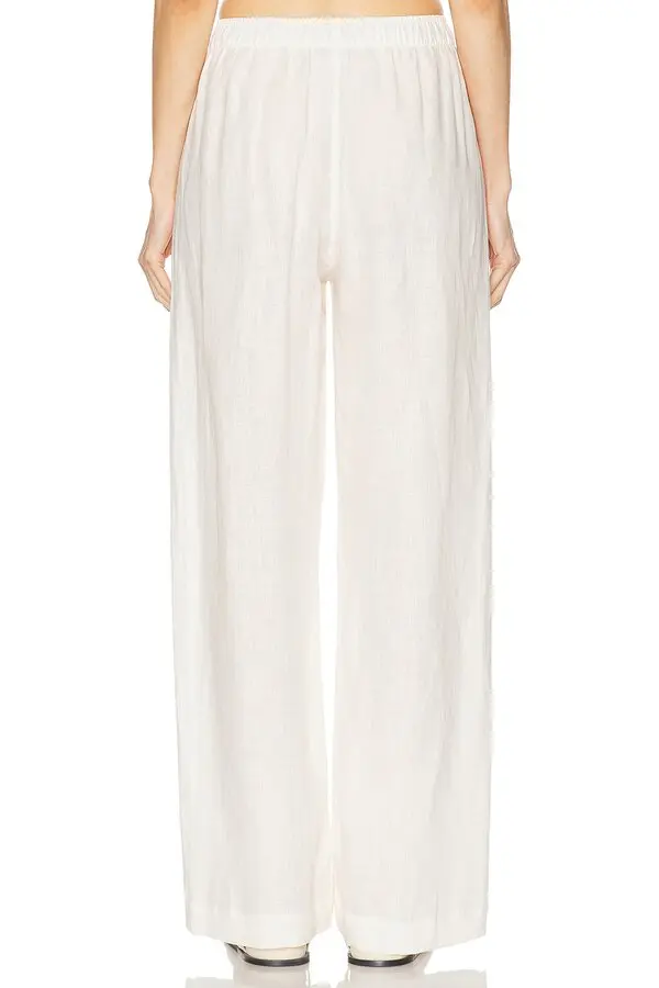 Comme Si La Boxer Alta Pant - Cream