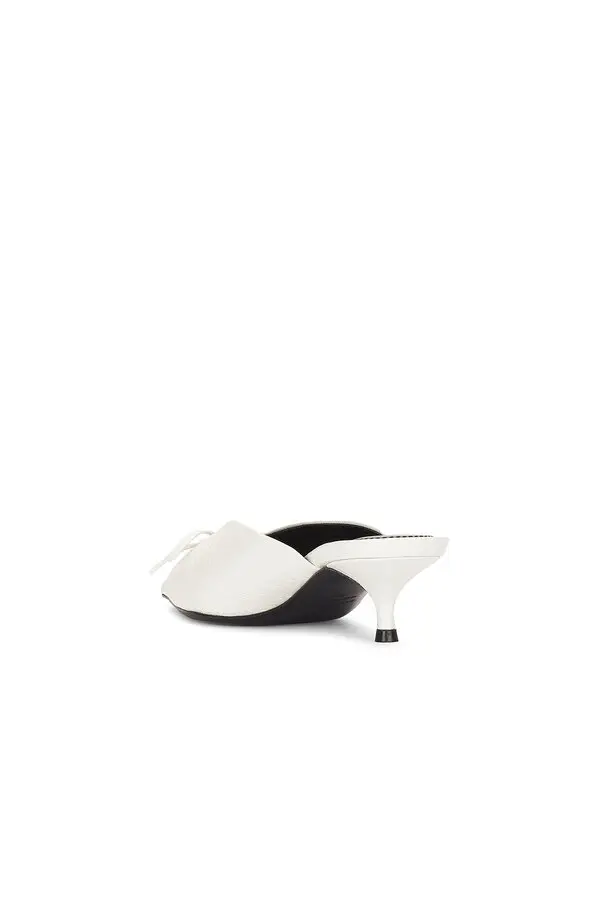Balenciaga - L40 Knife Bow Mule Heel