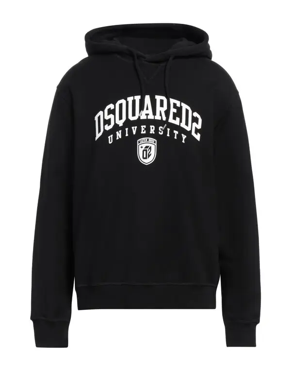 Dsquared2 Cotton-blend Fleece Sweatshirt - Black