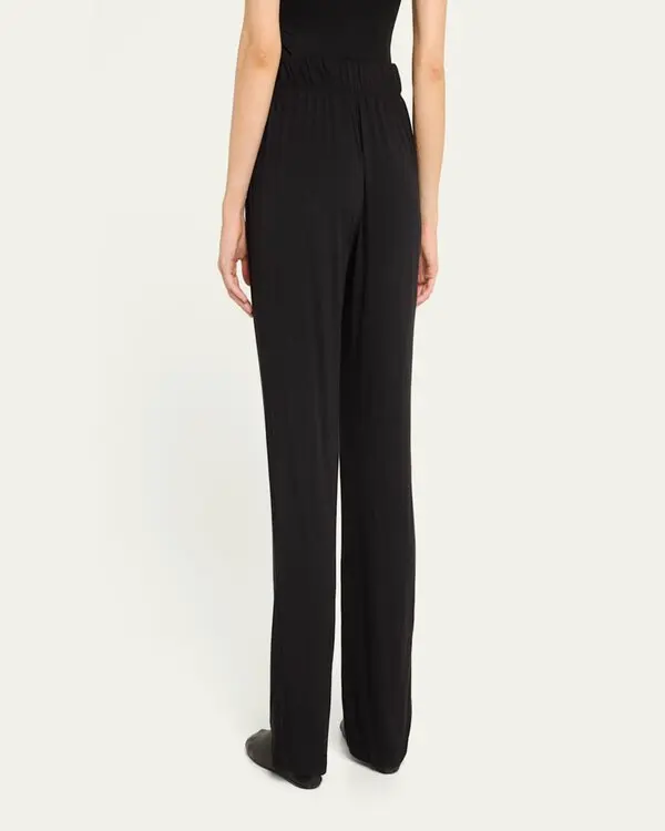 Eterne Terne Waffle-knit Lounge Pants - Black
