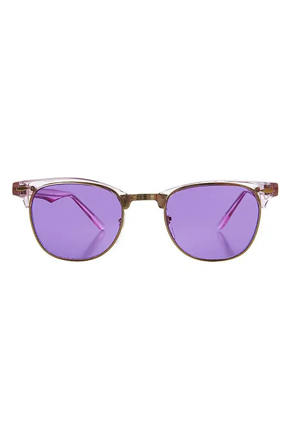 SUNGLASS MUSEUM Vintage Nowels Sunglasses - Purple
