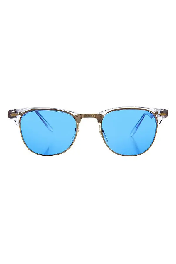 SUNGLASS MUSEUM Vintage Nowels Sunglasses - Sky