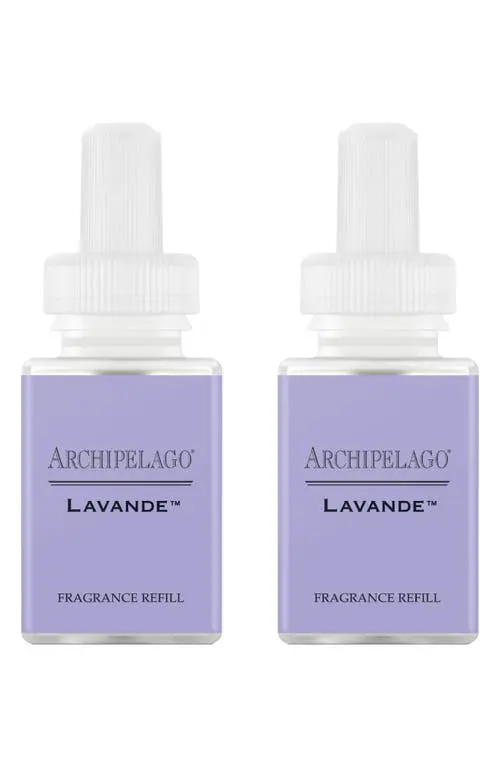 PURA X Archipelago 2-pack Smart Diffuser Fragrance Refills - Lavender