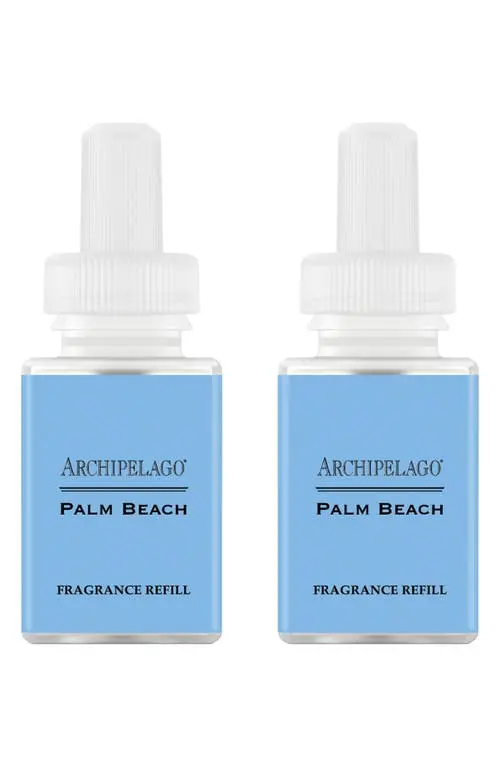 PURA X Archipelago 2-pack Smart Diffuser Fragrance Refills - Palm Beach