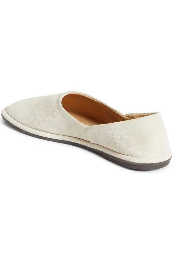 THE ROW Cary Leather Slip-on Flats