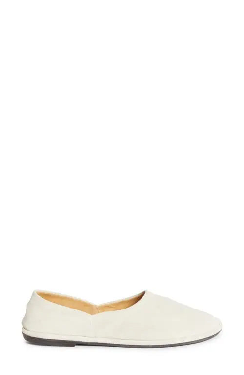 THE ROW Cary Leather Slip-on Flats