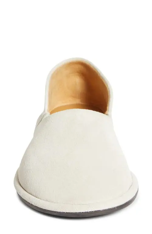 THE ROW Cary Leather Slip-on Flats