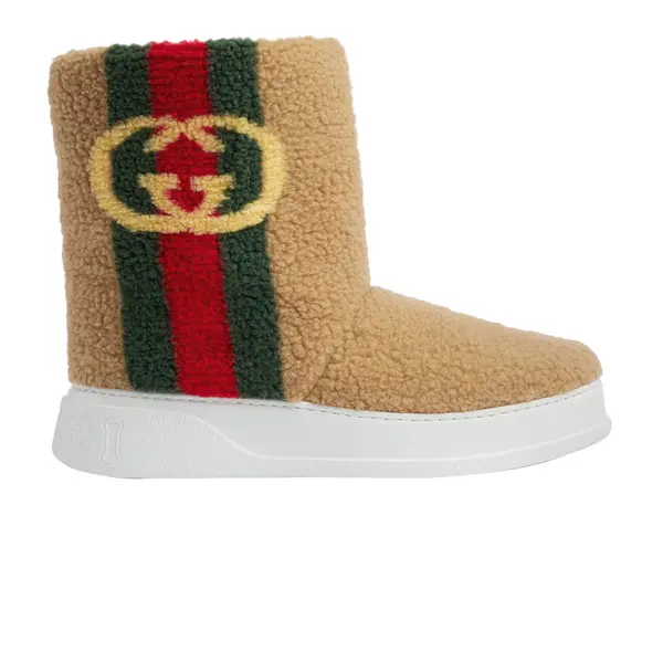 Gucci Interlocking G Ankle Boots