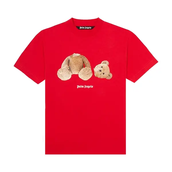 Palm Angels Bear T-shirt - Red