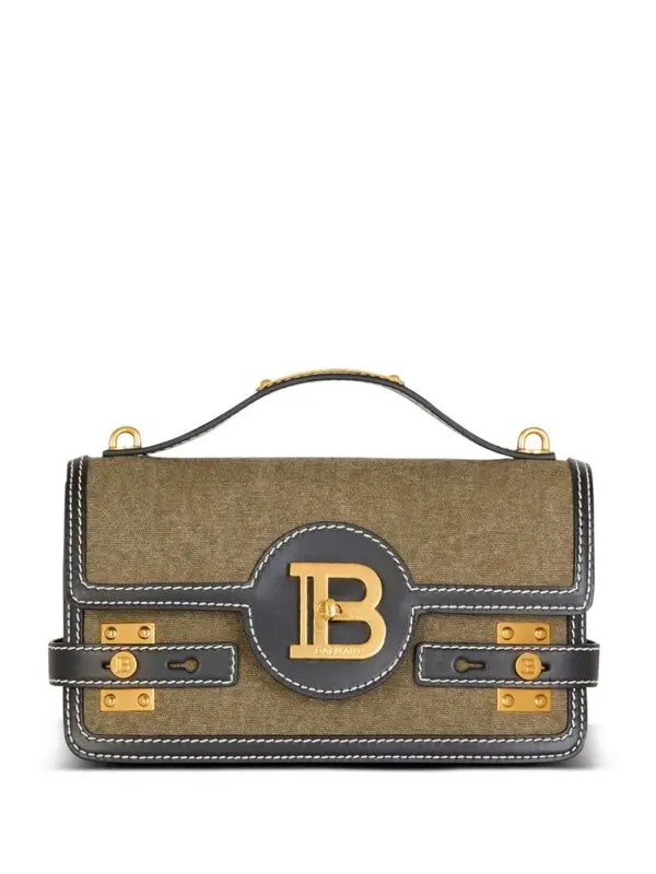 Balmain B-Buzz 24 Shoulder Bag - Green - 41% Off | Editorialist