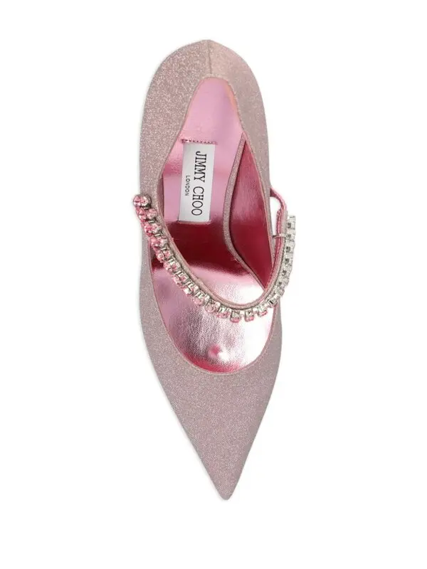 JIMMY CHOO Bing 85 Embellished Pumps