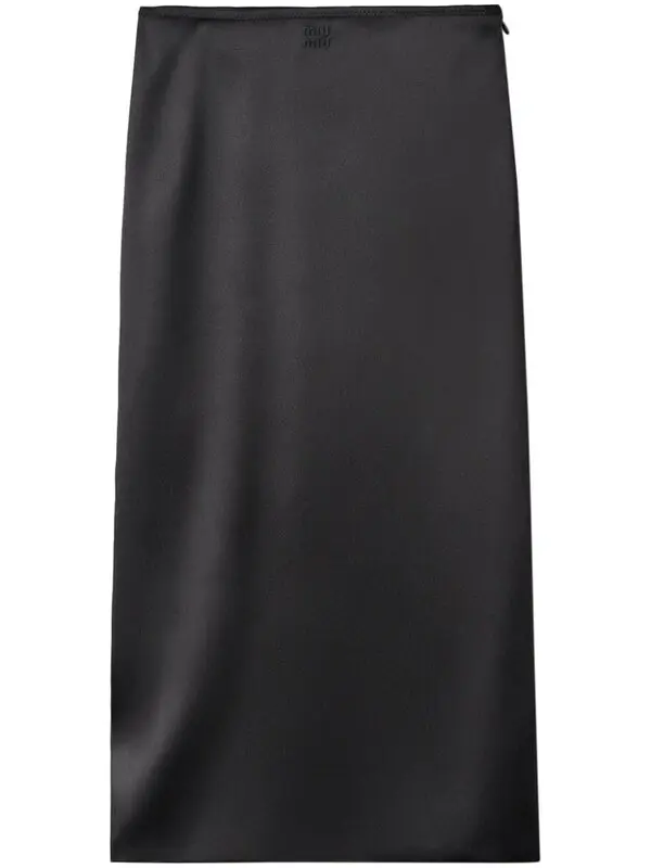 Miu Miu High-waist Midi Skirt