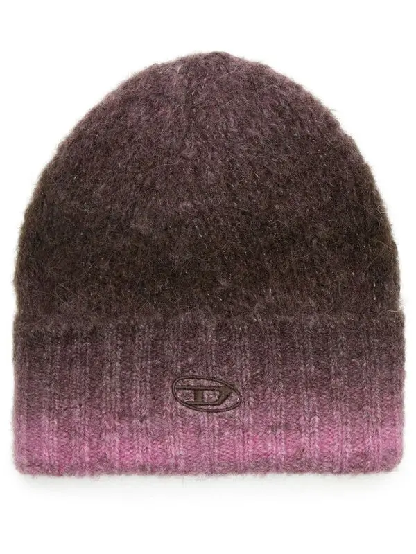DIESEL® Logo-embroidered Beanie