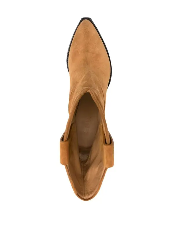 Isabel Marant Étoile Leyane 90mm Suede Boots - Brown