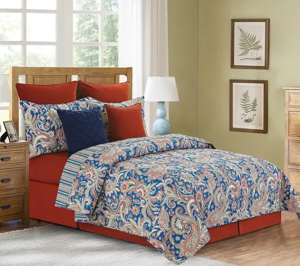 VALERIE PARR HILL Marla King Quilt Set Valerie - One-color