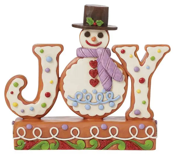 JIM SHORE Gingerbread Joy Figurine
