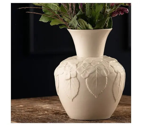 BELLEEK Pottery Hydrangea Vase