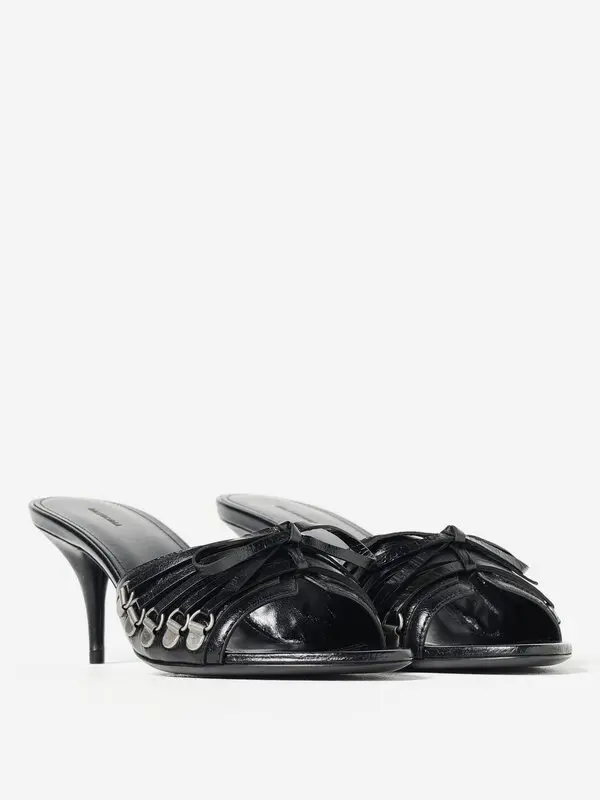 Balenciaga Heeled Sandal - Black