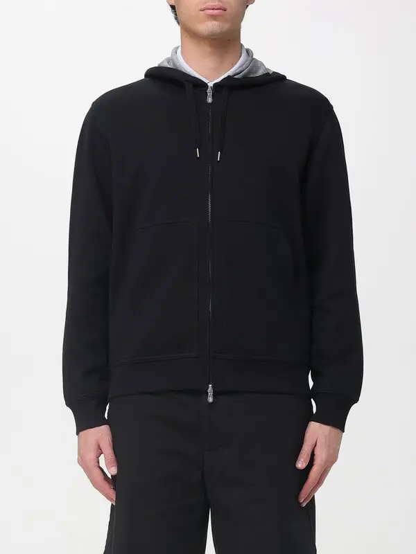Brunello Cucinelli Full Zip Hoodie - Black