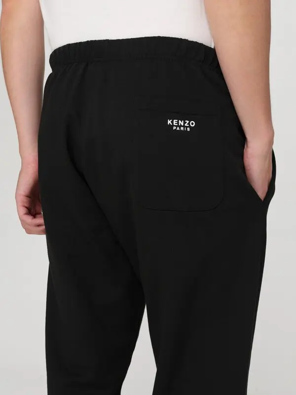 Kenzo Embroidered Logo Sweatpants - Black