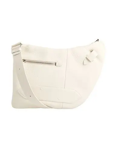 MAISON MARGIELA Leather Crossbody Bag - White
