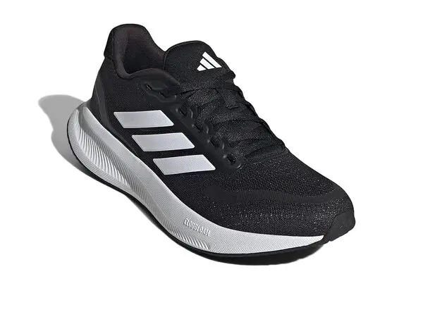 Adidas Run Falcon 5 Athletic Lace-up Running Shoes - Black