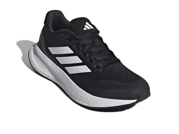 Adidas Run Falcon 5 Athletic Lace-up Running Shoes - Black