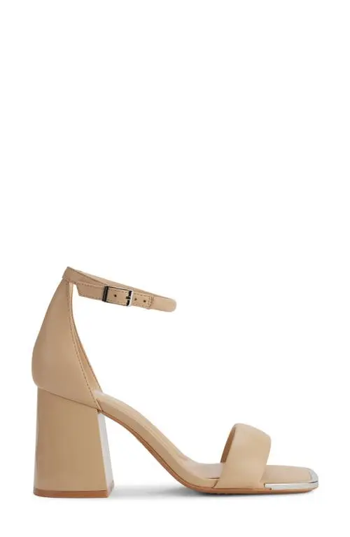 Dkny Scarla Ankle Strap Sandal - Beige
