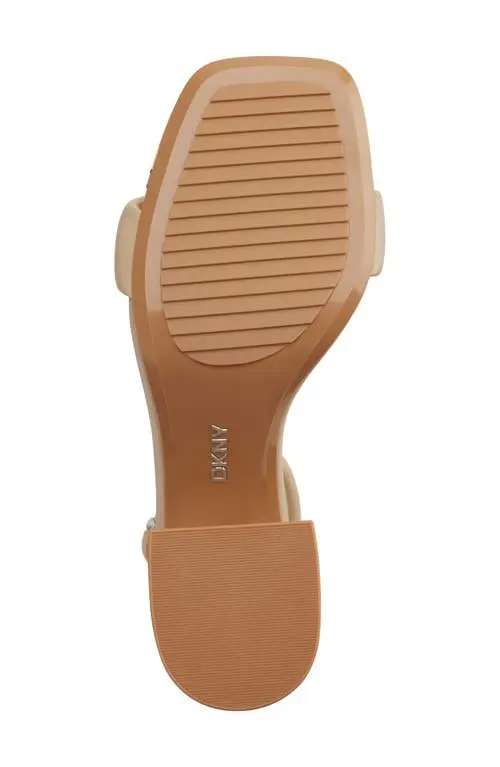 Dkny Scarla Ankle Strap Sandal - Beige