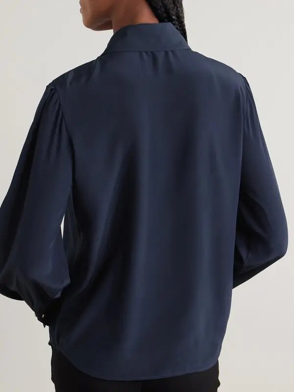 Chloé Silk Crepe De Chine Shirt