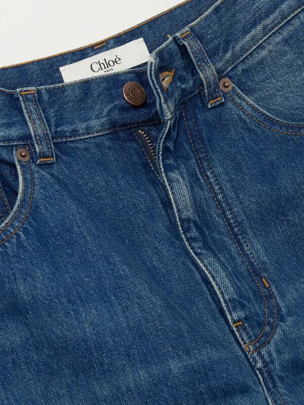 Chloé High-rise Wide-leg Jeans - Blue