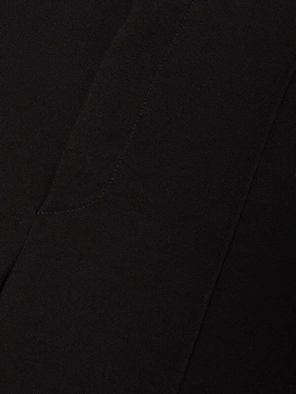 Chloé Grain De Poudre Wool Flared Pants