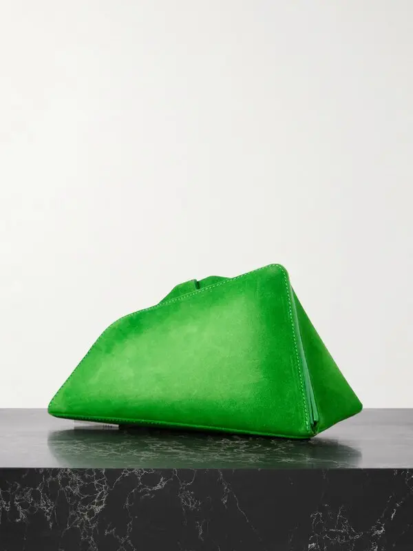 Attico 8.30 Pm Suede Clutch