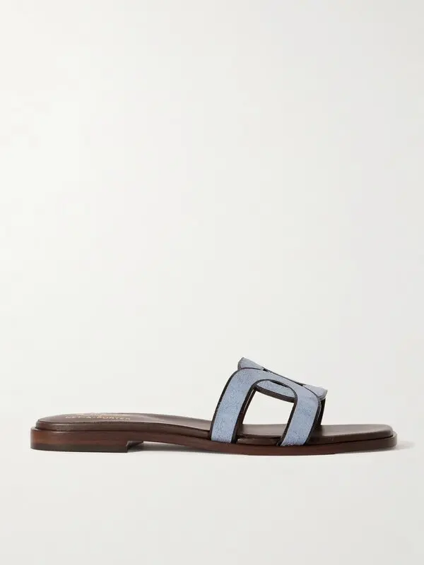 TOD'S Suede Slides