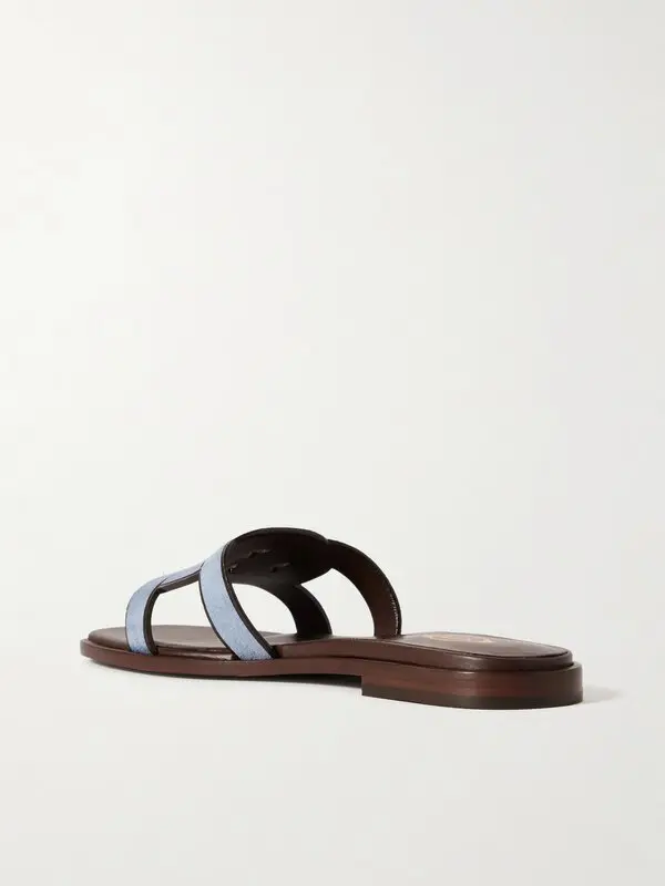TOD'S Suede Slides