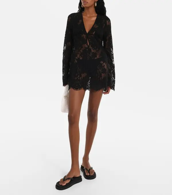 BANANHOT Millie Lace Mini Dress