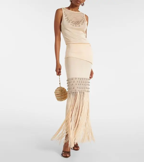 Rabanne Embellished Tank Top