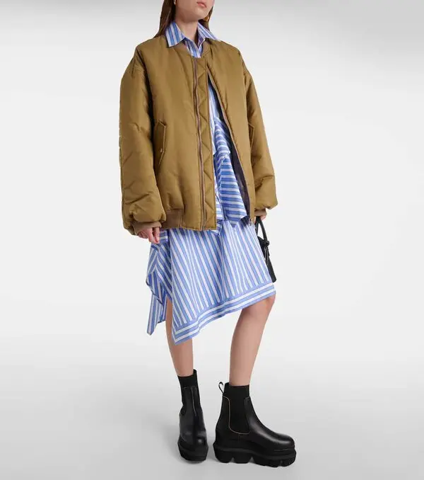 Sacai Leather Chelsea Boots